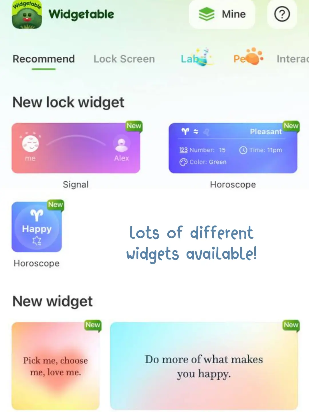 Lock screen widgets to try with your partner! 😉 | Gallery posted by ...