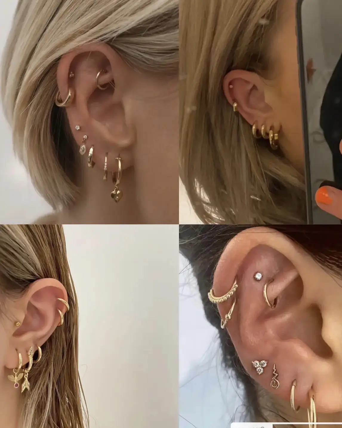 Ear piercing ideas. 36ไอเดียใส่ไงให้ชิค💡 | แกลเลอรีที่โพสต์โดย praewchu ...