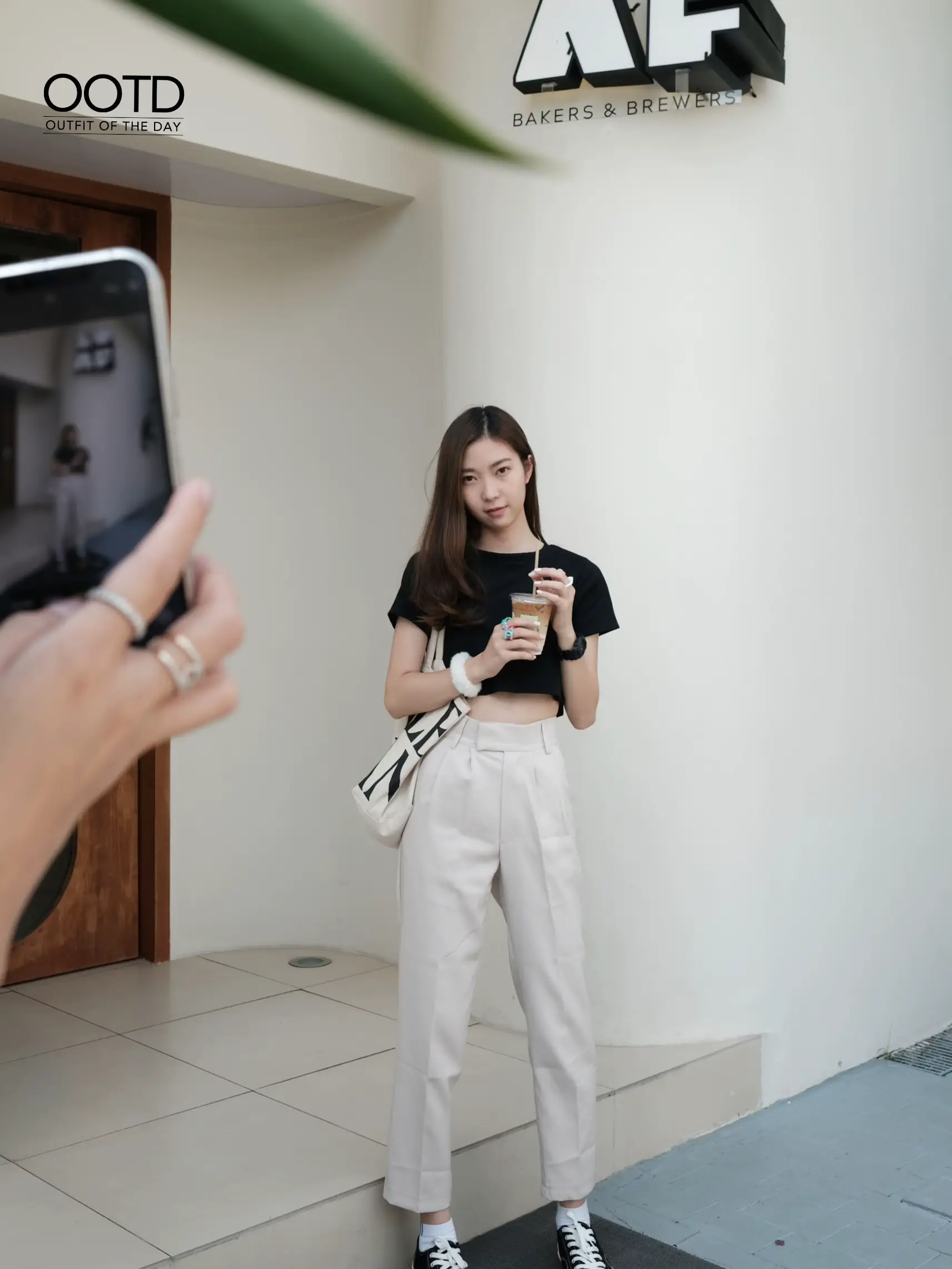 basic ootd ver.2 | แต่งตัวง่ายๆแต่ดูแพง พร้อมแปะพิกัดทั้งลุค🤍 | แกลเลอรีที่โพสต์โดย babymika ...