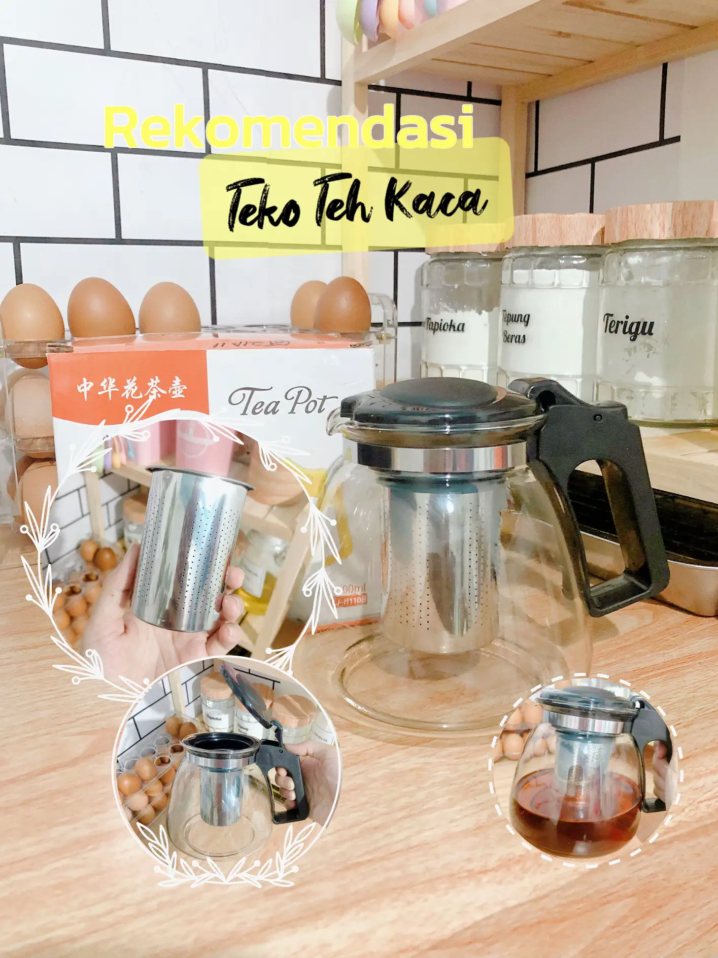 Teko Teh Berfaedah | Galeri diposting oleh Mozzayu | Lemon8