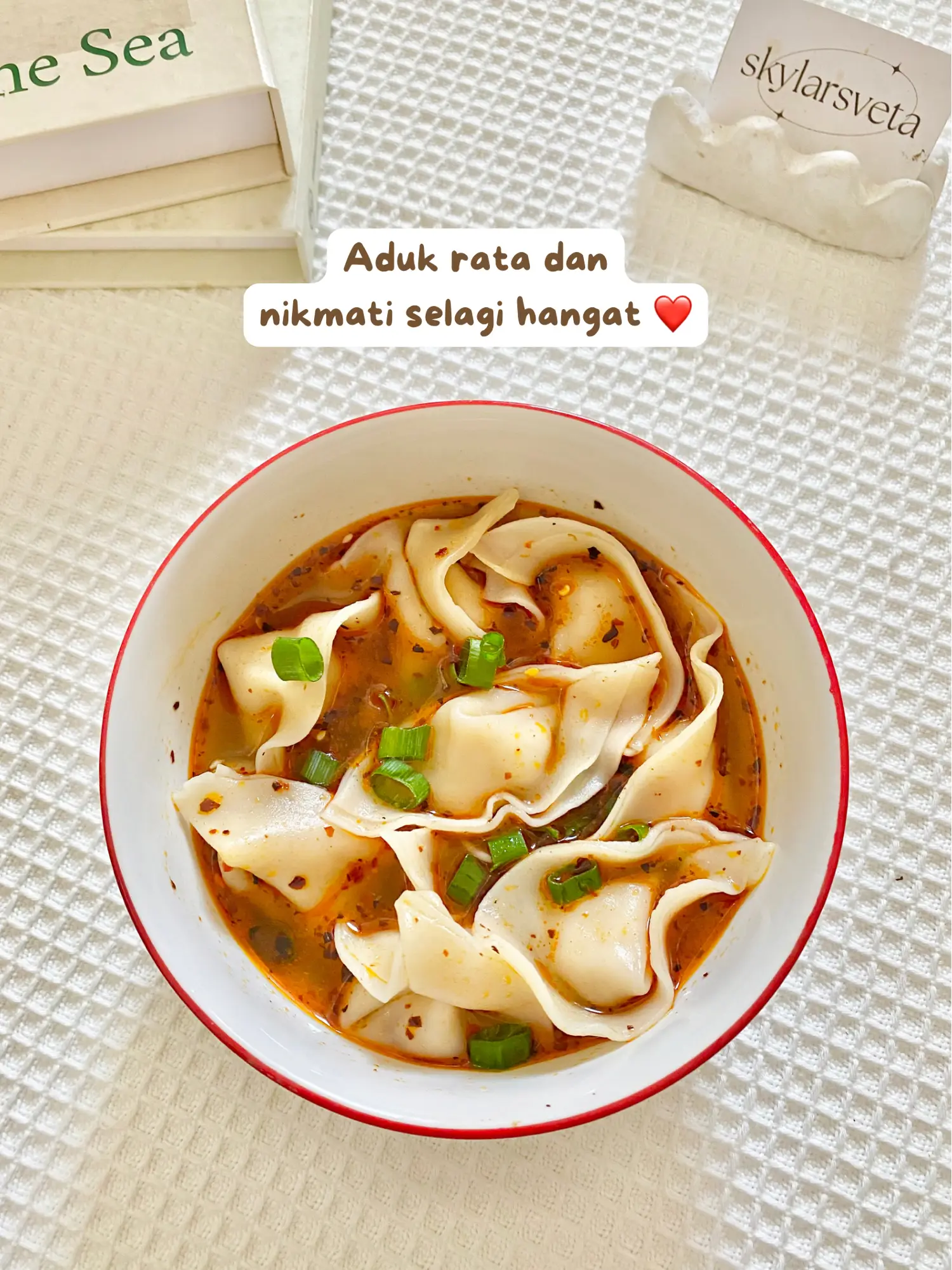 Resep Pangsit Kuah Pedas Pakai Rice Cooker! 🥟🔥 | Galeri diposting oleh ...