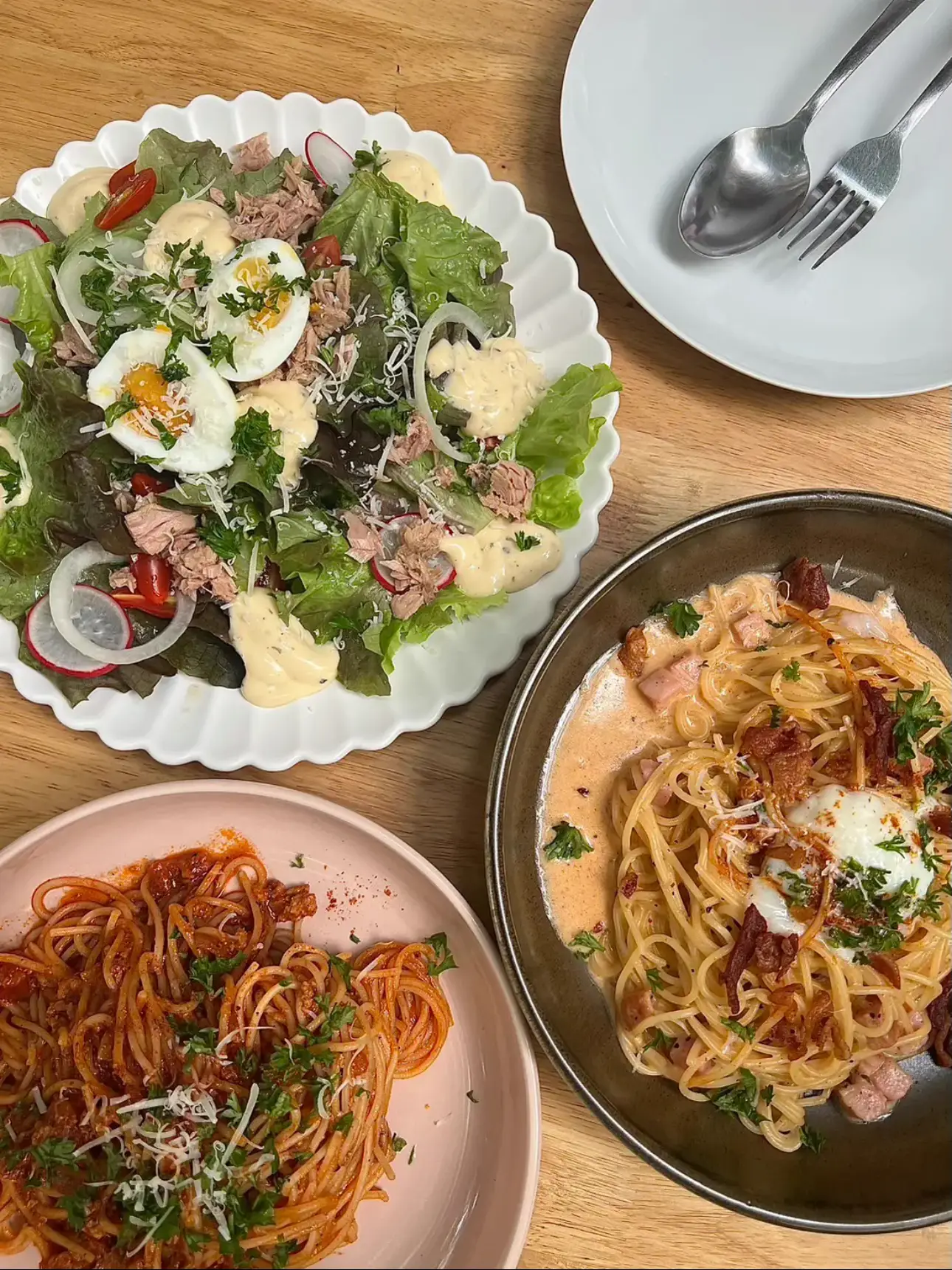 PASTA AMA ร้านพาสต้าสไตล์โฮมมี่ bts Ratchathewi🍝🥗 | แกลเลอรีที่โพสต์โดย ...