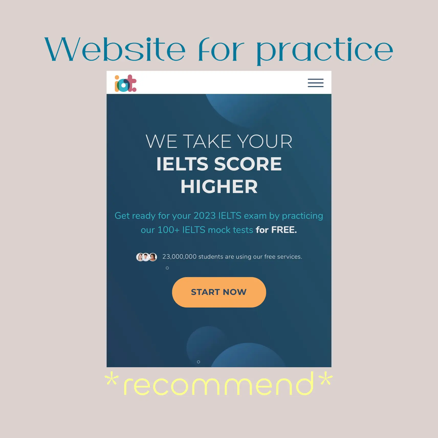 Share the Web-Channel YouTube to prepare for the IELTS exam within 3 ...