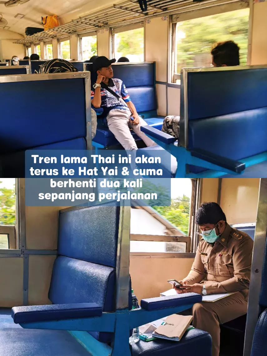 Panduan Naik Tren Bagi '1st Timer' ke Hat Yai 🇹🇭 | Galeri disiarkan oleh Hazwan Hafiz | Lemon8