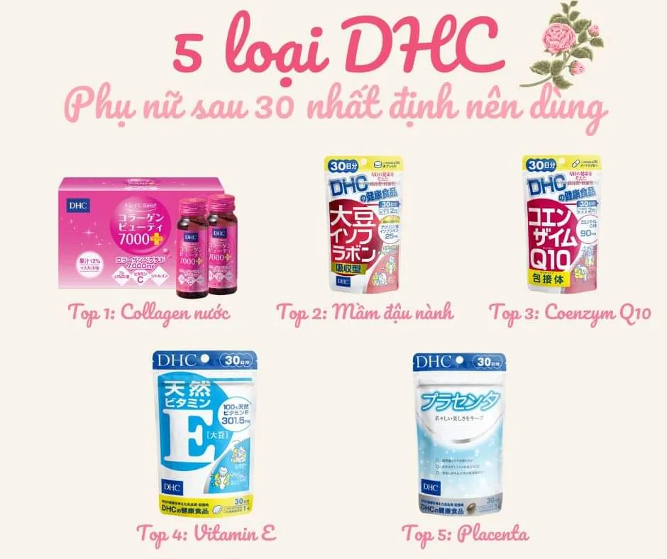 TOP 5 SẢN PHẨM CHỊ EM NÊN DÙNG SAU 30 TUỔI | Bộ sưu tập do Thy Vũ DHC đăng | Lemon8
