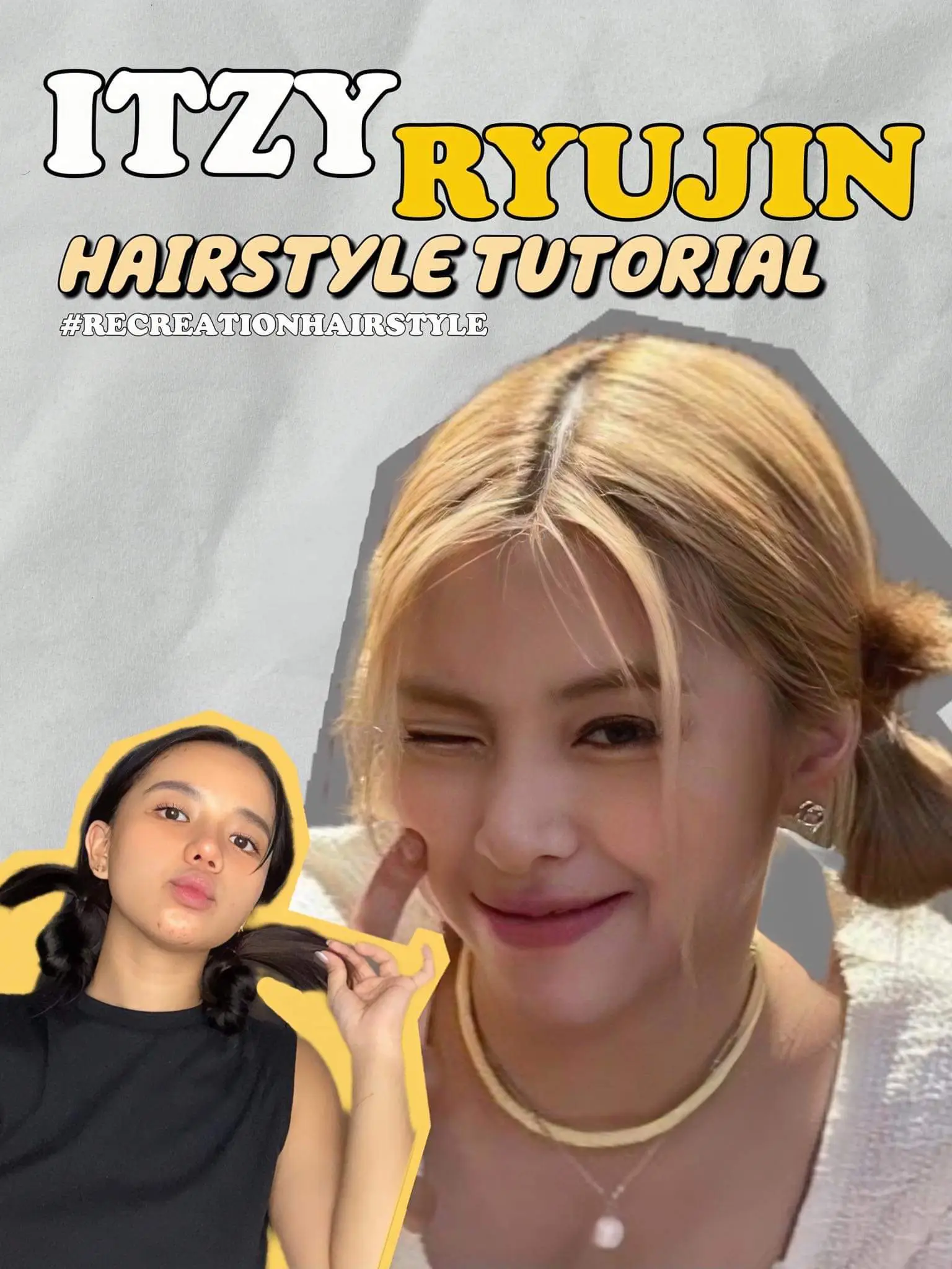 Itzy Ryujin Hairstyle (reverse pucca) | Gallery posted by Lois | Lemon8