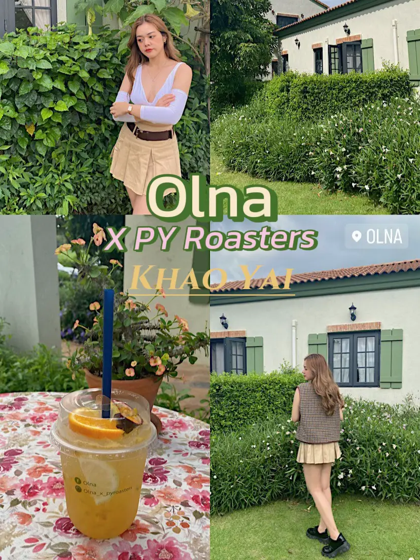ค่าเฟ่ในสวนสไตล์ยุโรป @Olna x PY Roasters 📍 | แกลเลอรีที่โพสต์โดย Aomsinspk | Lemon8