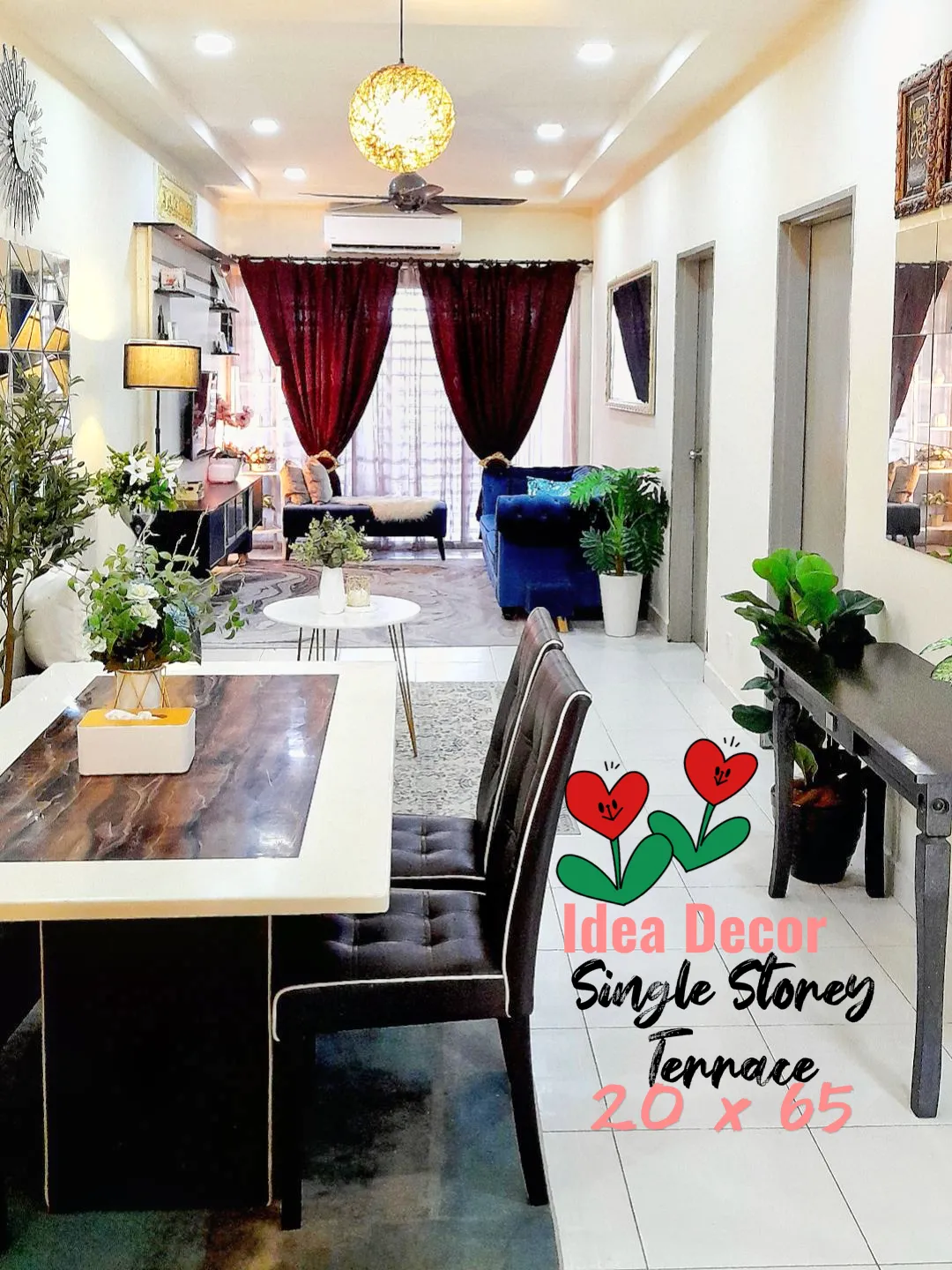 Ruang Tamu Memanjang | Galeri disiarkan oleh Ida ️ | Lemon8