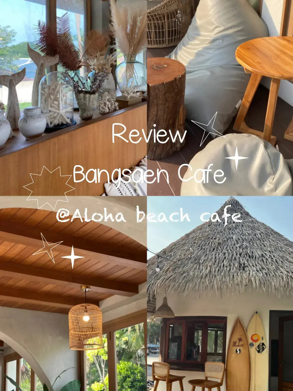 Bangsaen cafe @aloha beach cafe | แกลเลอรีที่โพสต์โดย Mariencq | Lemon8