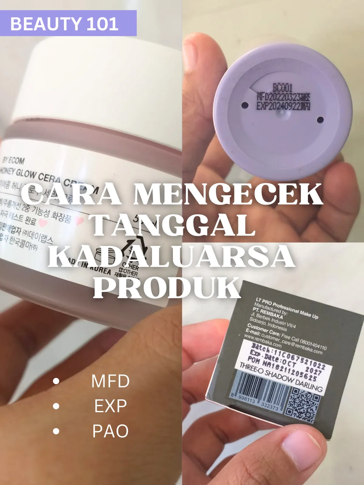 Cara mengecek tanggal kadaluarsa produk | Galeri diposting oleh ...