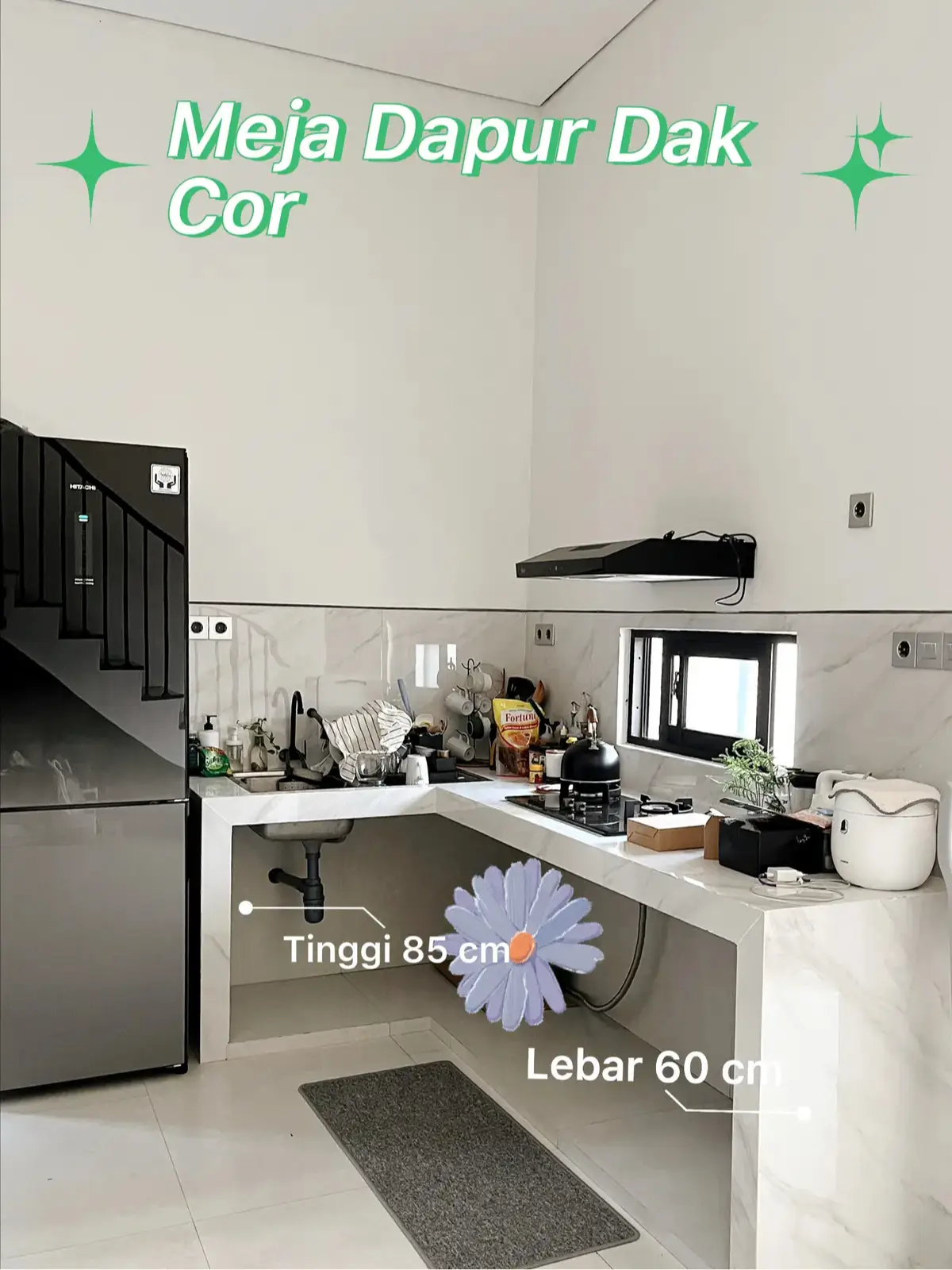 19 ide Ukuran Ideal Meja Bar Dapur teratas di 2024