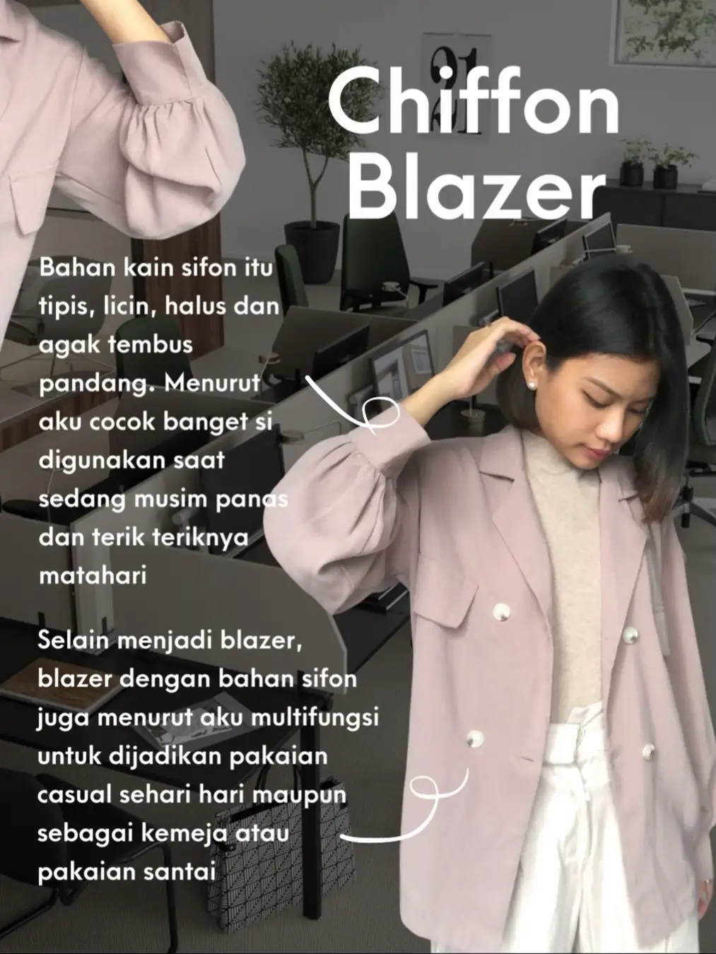 4 KOLEKSI BLAZER KERJA YANG KAMU WAJIB PUNYA! | Galeri diposting oleh Jerisatanta | Lemon8
