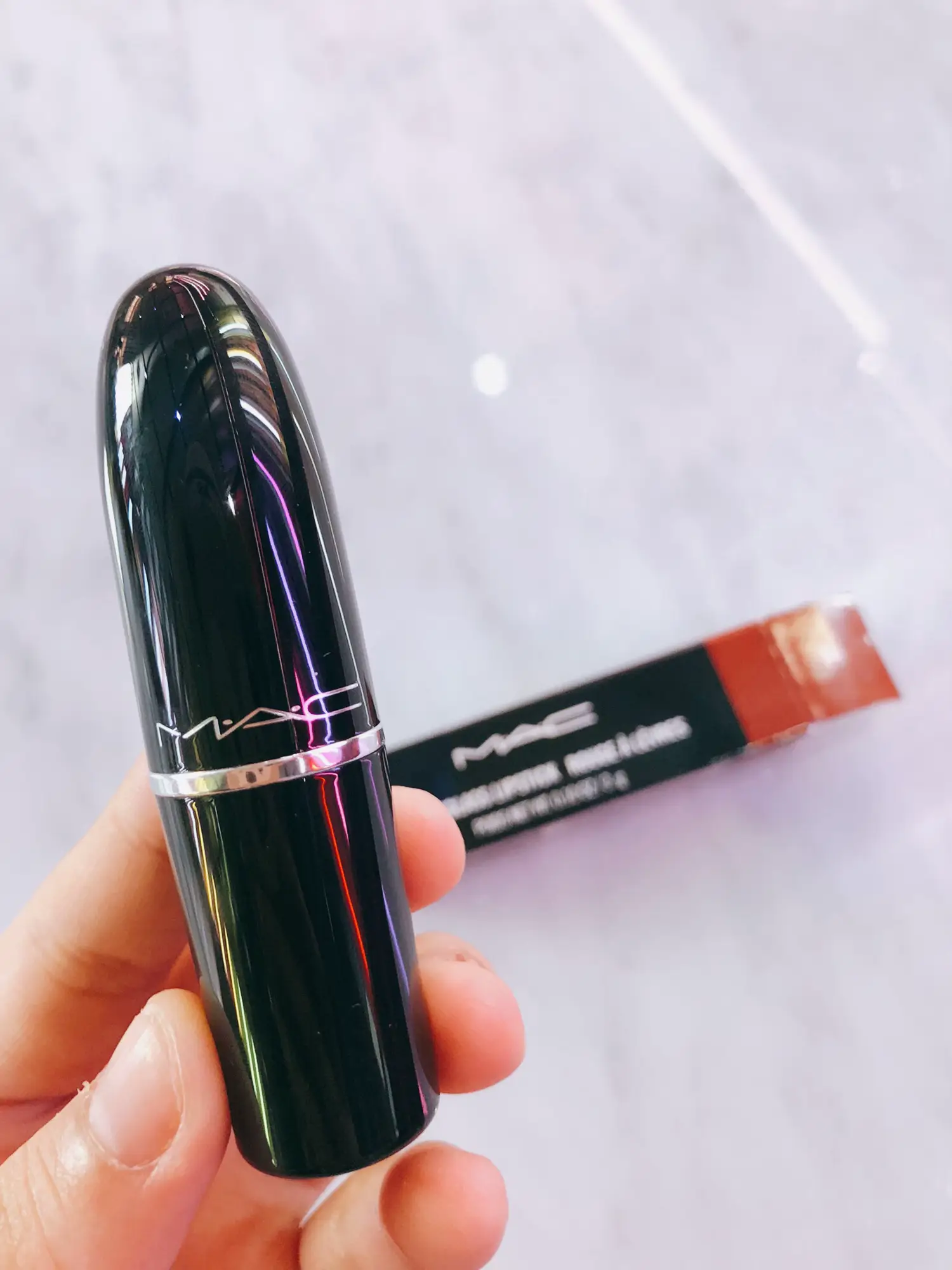 Review ลิปสติก MAC lustreglass เบอร์ 549 | แกลเลอรีที่โพสต์โดย Dapanee ...