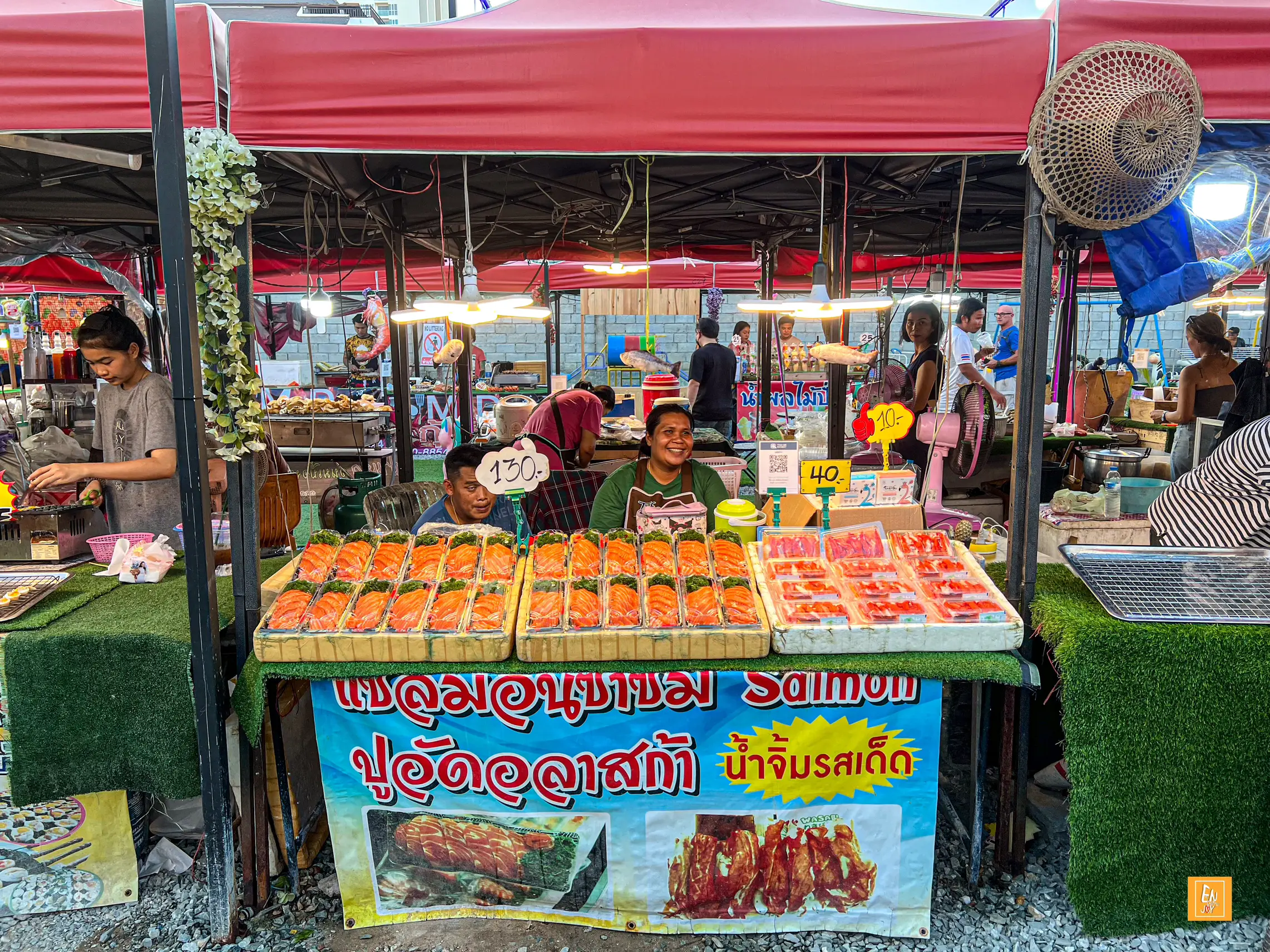 สตรีทฟู้ดจอมเทียนซ.16 The Big Market Jomtien | แกลเลอรีที่โพสต์โดย เอ็นท์ไปกับจอย | Lemon8