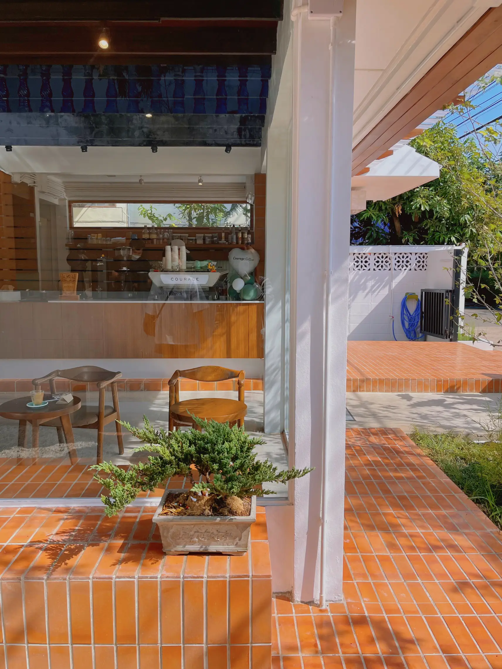 COURAGE Coffee คาเฟ่เปิดใหม่ ย่านบางกรวย,นนทบุรี | แกลเลอรีที่โพสต์โดย Pitcha.Lim | Lemon8