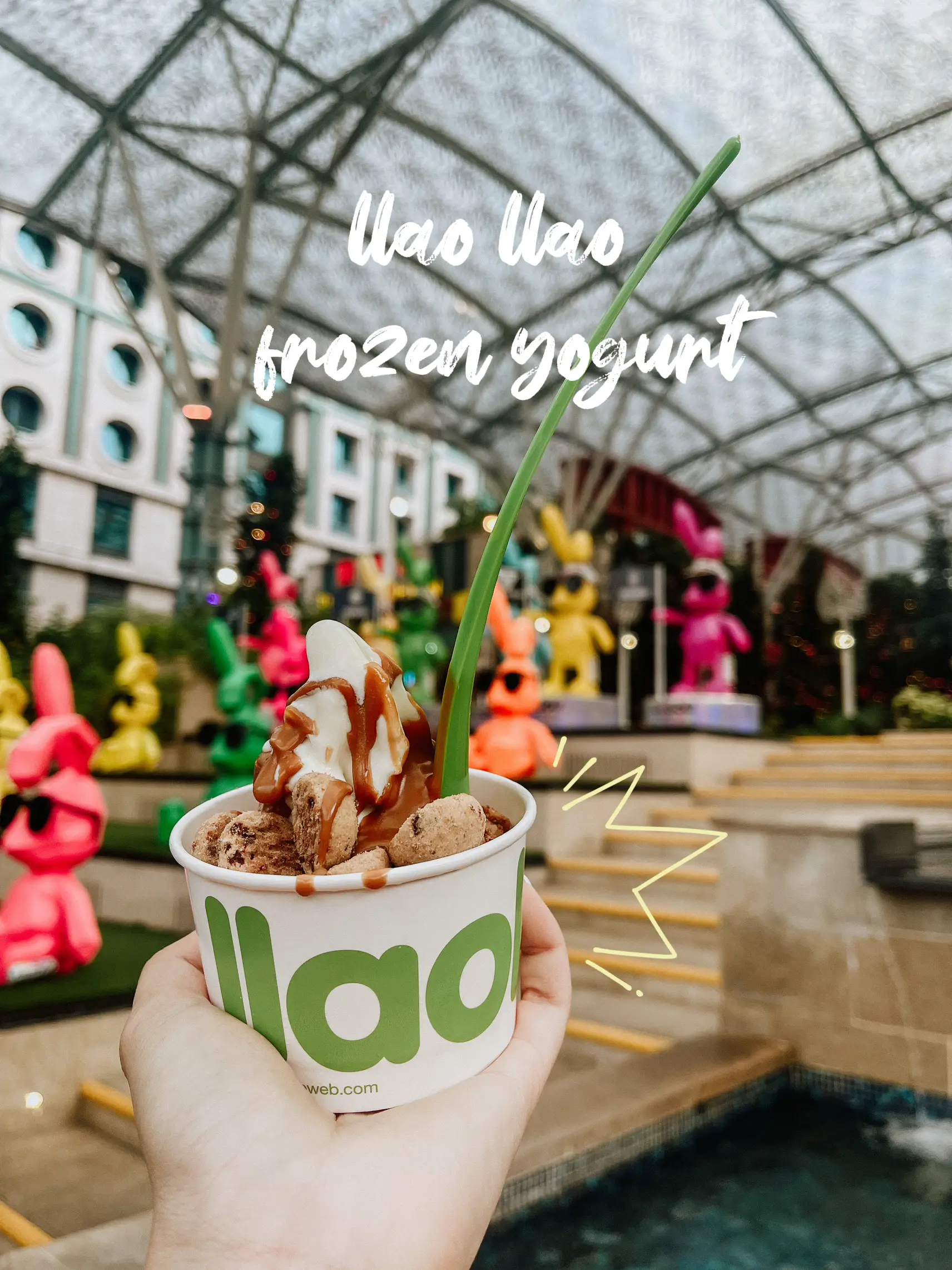 llao llao frozen yogurt 🫶🏻 ไอศกรีมที่ห้ามพลาด!! | วิดีโอที่เผยแพร่โดย ...