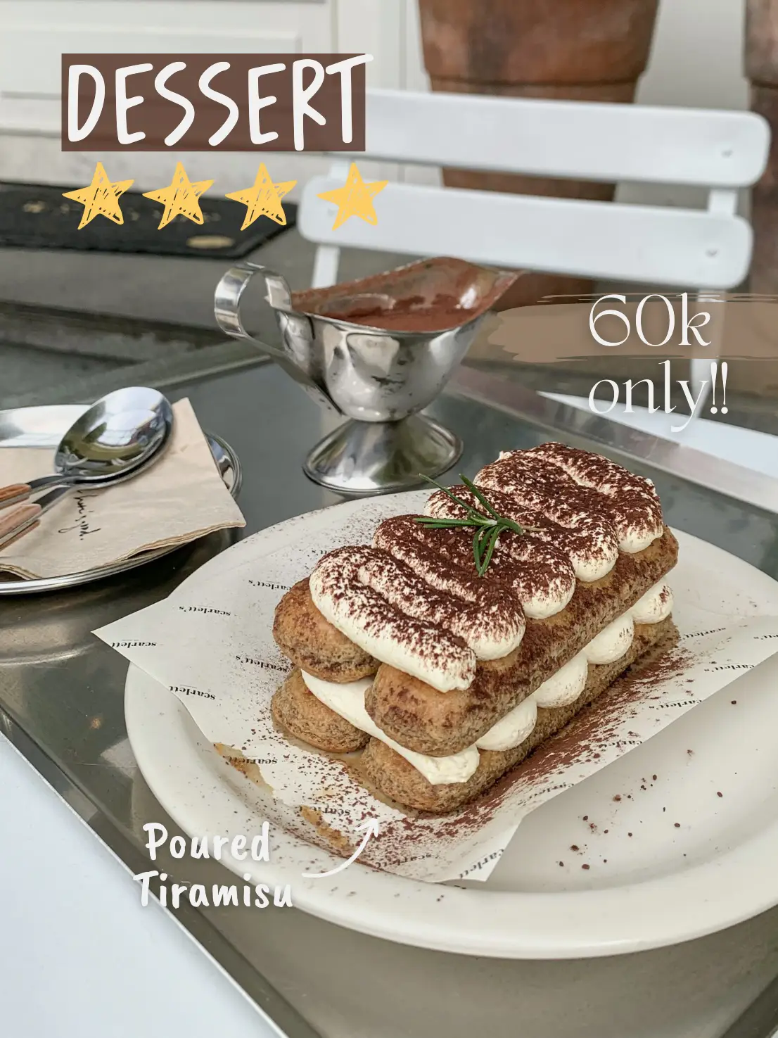 NYOBAIN TIRAMISU SCARLETT’s CAFE 🤤 | Galeri diposting oleh 𝒂𝒖𝒓𝒆𝒍 ⋆୨୧ ...
