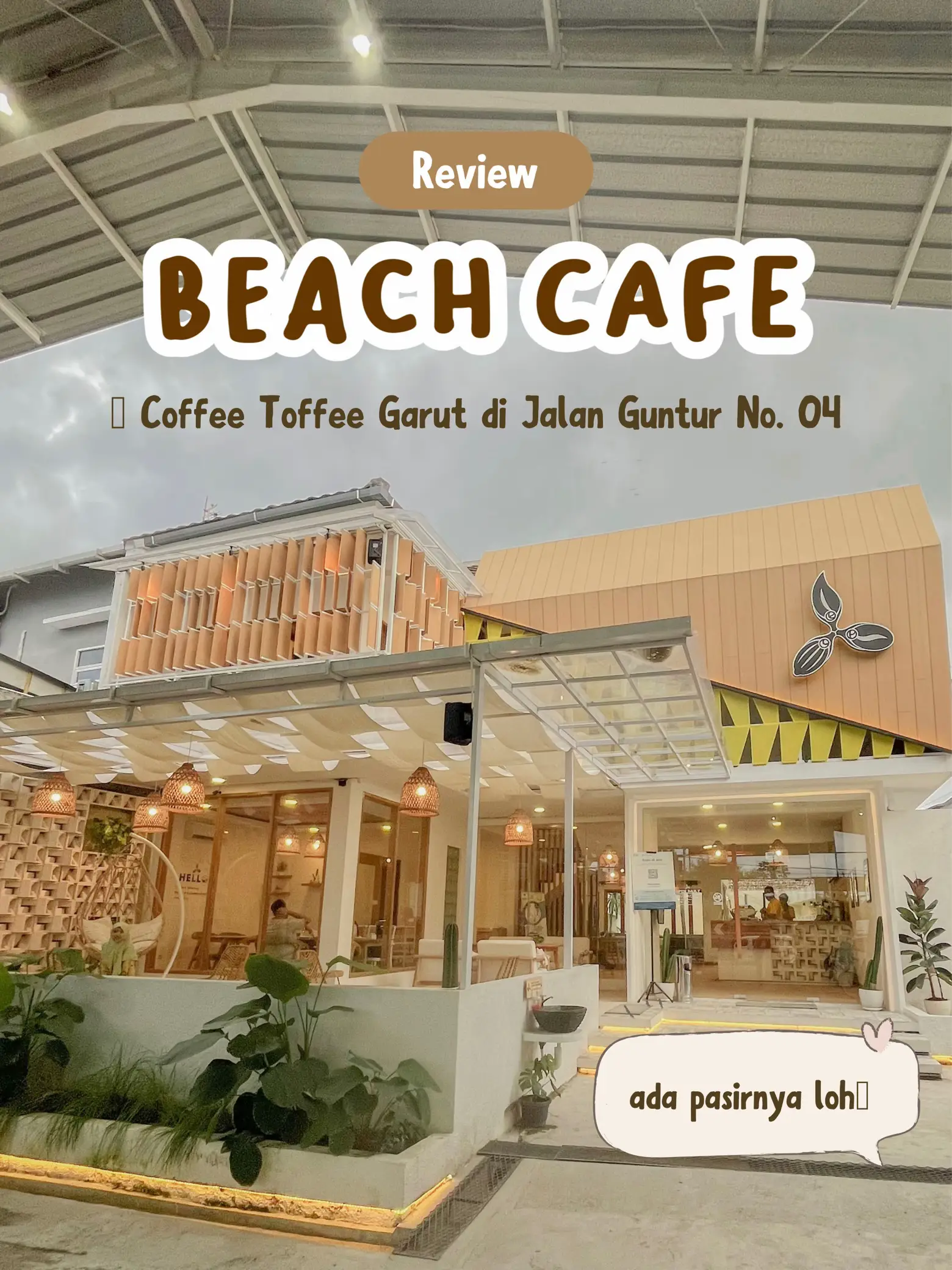 Beach Cafe di Garut 😍 | Galeri diposting oleh Hasna Raniyah | Lemon8