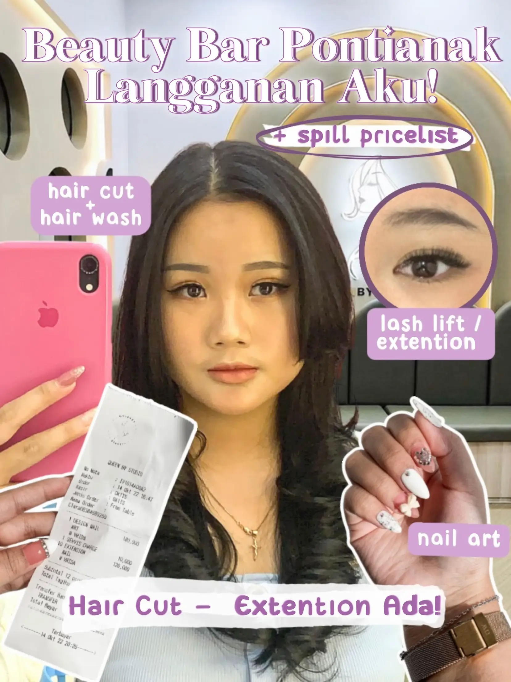 Rekomendasi beauty bar pontianak, Spill Harga!💅🏻 | Galeri diposting oleh Clara Liebertus | Lemon8