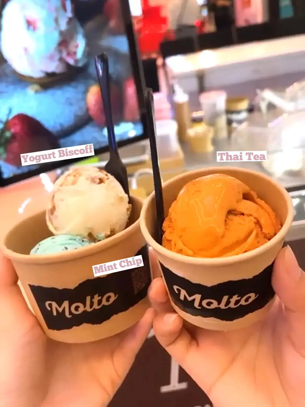 ไอศกรีมแบรนด์ไทย “Molto Gelato” อร่อยจริงไหม ? 😜🍨💖 | แกลเลอรีที่โพสต์ ...