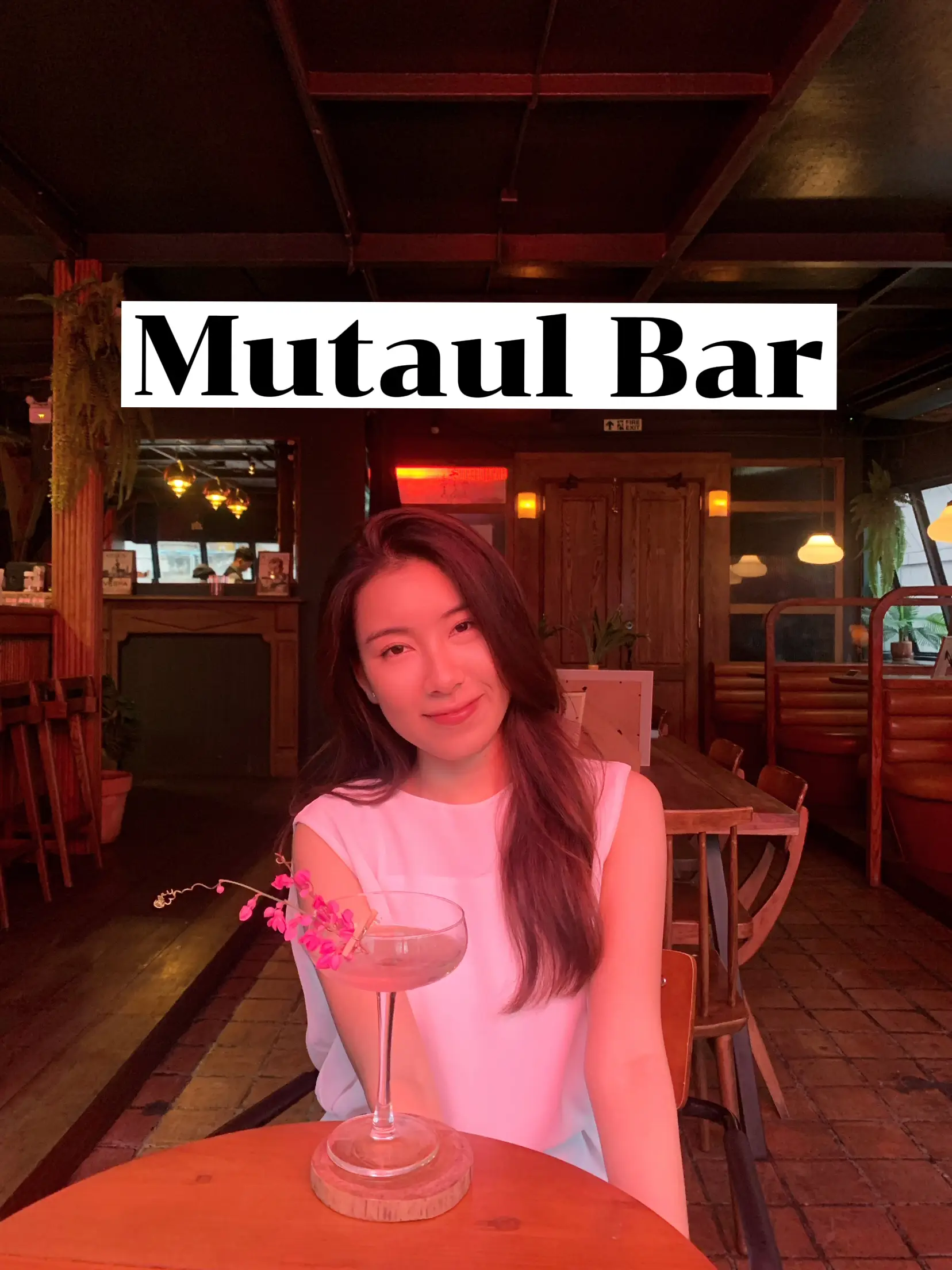 Mutual Bar 🍸 บาร์ลับใกล้ BTS พร้อมพงษ์! | แกลเลอรีที่โพสต์โดย Namnadaa | Lemon8