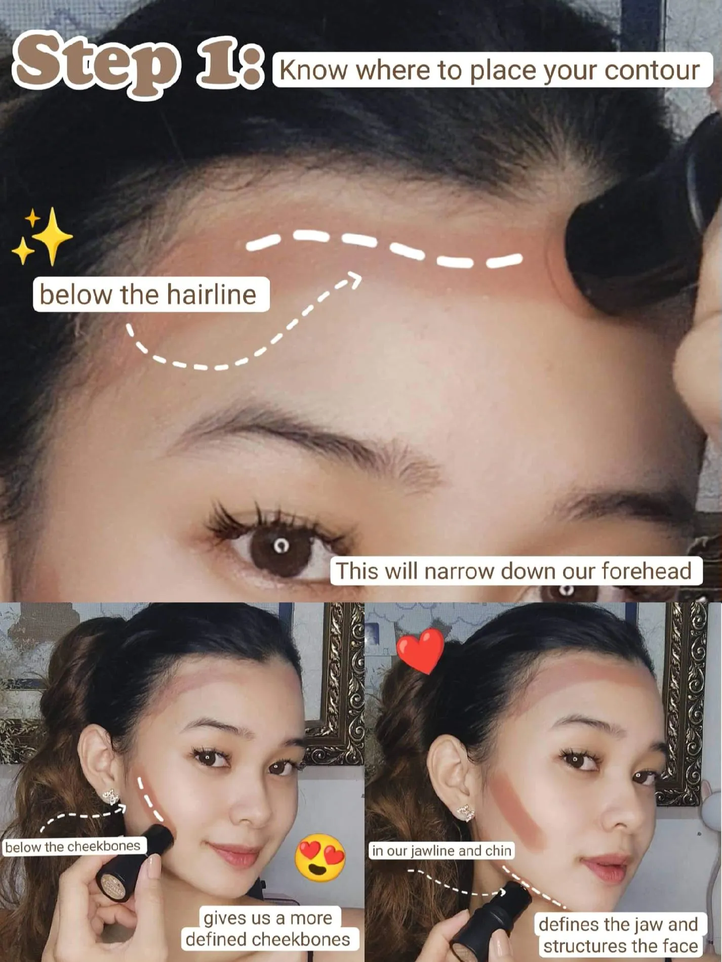 Heart Shaped Face Contouring Facial Contouring 101: How To Contour