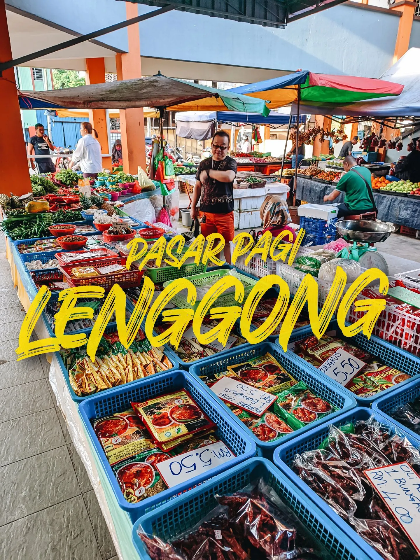 Ketenangan Pasar Pagi Lenggong, Perak 🇲🇾 | Video diterbitkan oleh ...