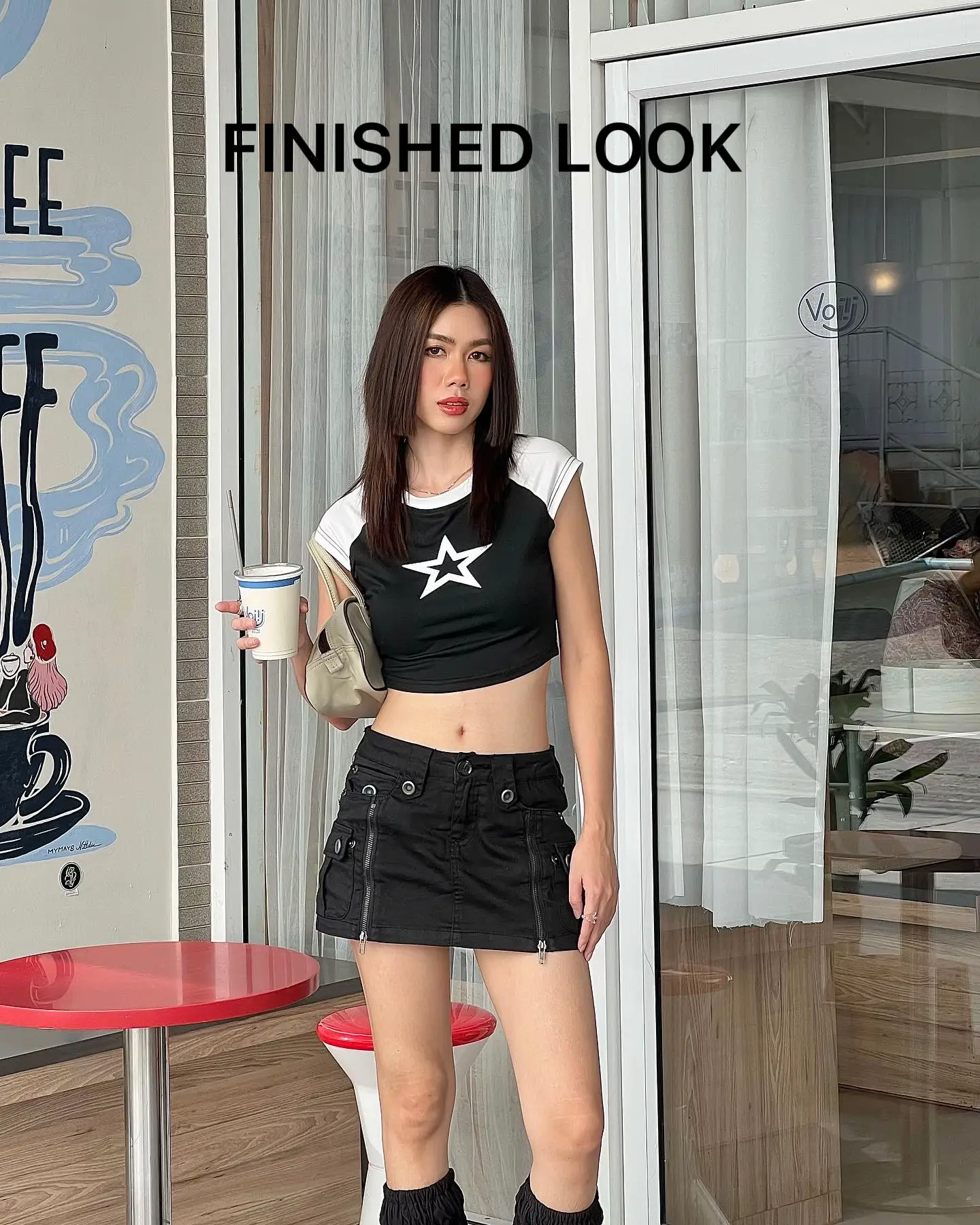 OUTFIT IDEAS I Y2K ALL BLACK STYLE 🖤👩🏻 | แกลเลอรีที่โพสต์โดย cherngam ...