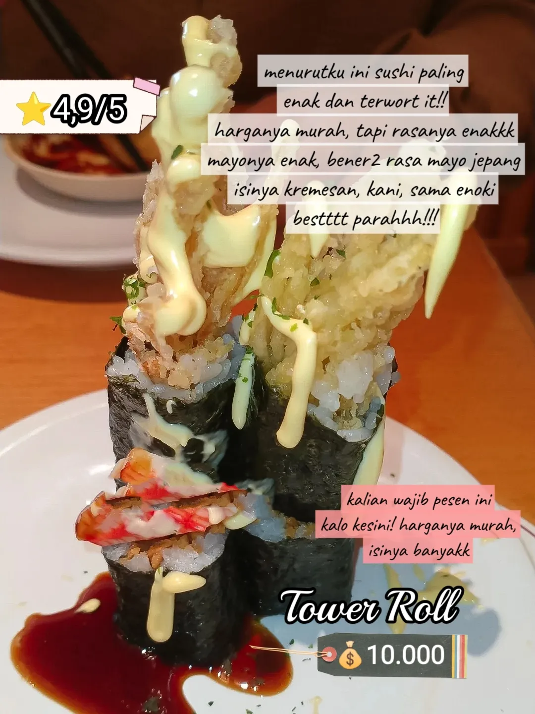 SURGANYA SUSHI ENAK DENGAN HARGA TERJANGKAU | Galeri diposting oleh ...