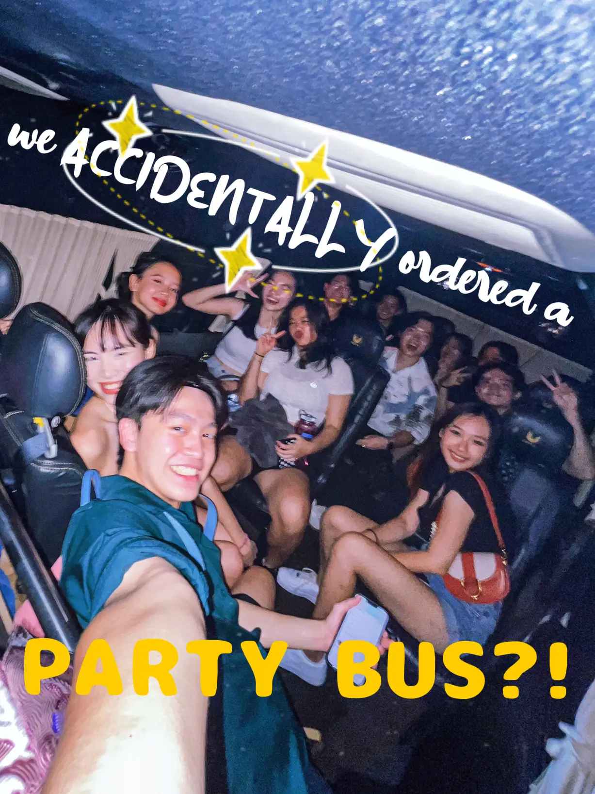 🙀 ACCIDENTAL 🙀 party bus ride?! 🪩 | วิดีโอที่เผยแพร่โดย ELIZABETH ZANNA ...