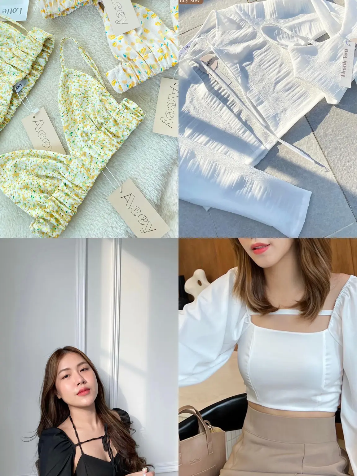 ชี้เป้า ร้านเสื้อผ้าออนไลน์ สไตล์ มินิมอล น่ารัก Acey Acey | แกลเลอรี ...