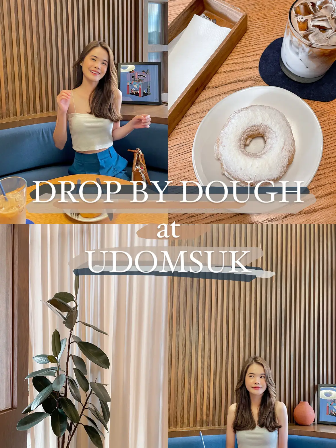 ไปถ่ายรูปที่DROP BY DOUGH อุดมสุขกันน 𓈒𓈒𓈒📟 | แกลเลอรีที่โพสต์โดย Ning Nutsita | Lemon8