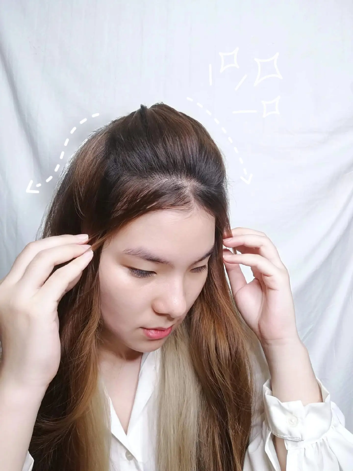 แก้หัวลีบ! หัวแบน! ด้วยทรงผมนี้เลย! 🤩 | แกลเลอรีที่โพสต์โดย aomy | Lemon8