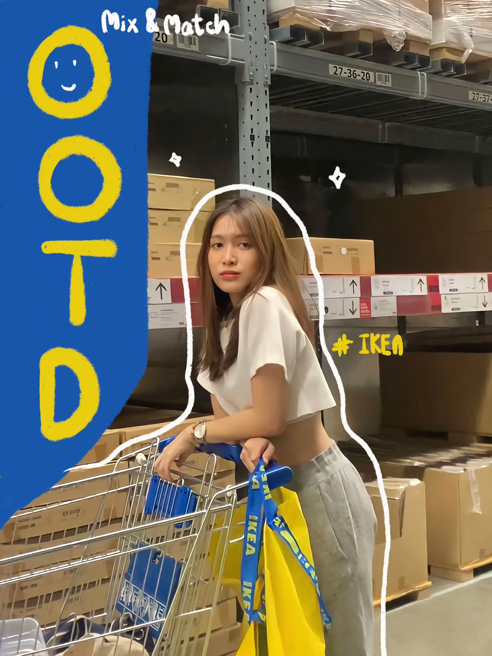 Ootd แต่งตัวชิวๆเช็คอินที่อีเกีย🎋 | แกลเลอรีที่โพสต์โดย Tortim🙌🏻 | Lemon8