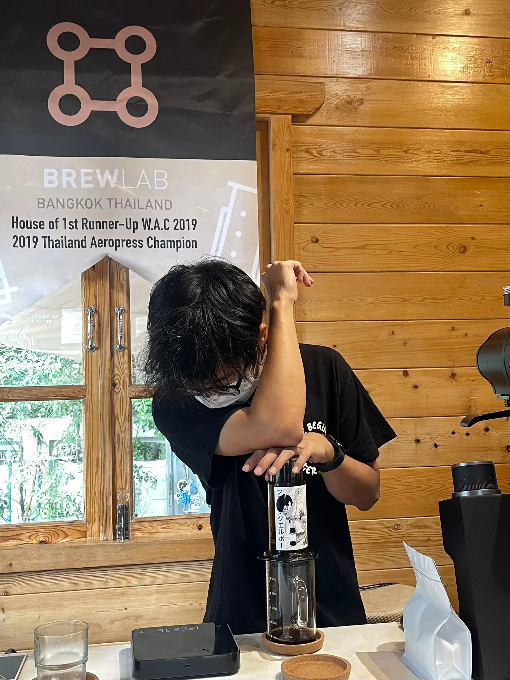 cafe - BREWLAB 🍊☕️ | แกลเลอรีที่โพสต์โดย l4apr | Lemon8