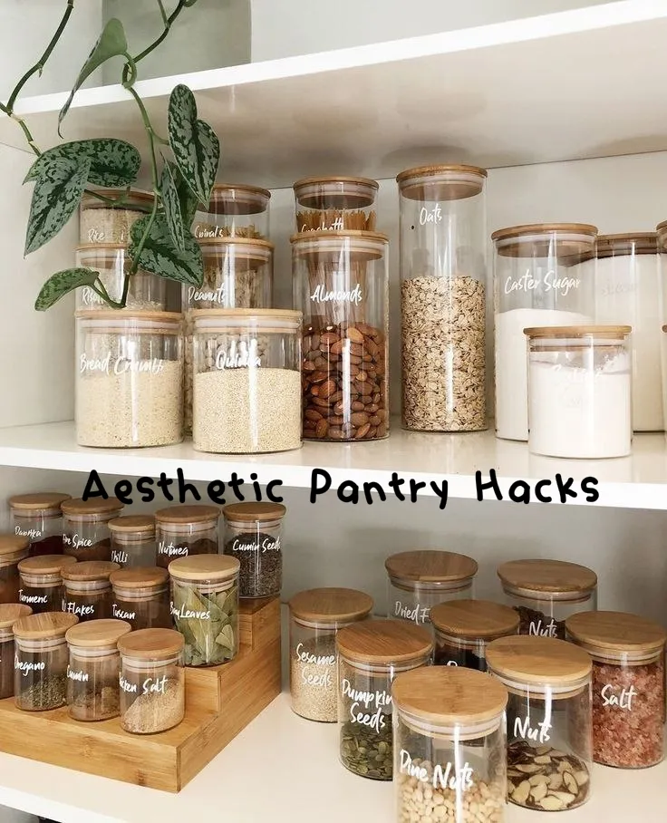 Aesthetic Pantry Hacks | Galeri disiarkan oleh HV Foodies | Lemon8