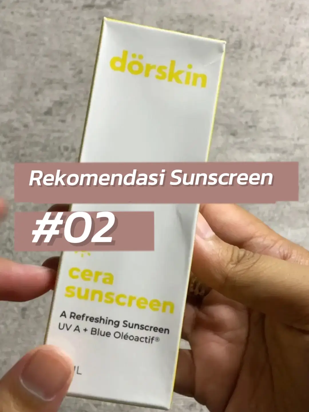 Dorskin Cera Sunscreen | Video dipublikasikan oleh Ncis 🐥 | Lemon8