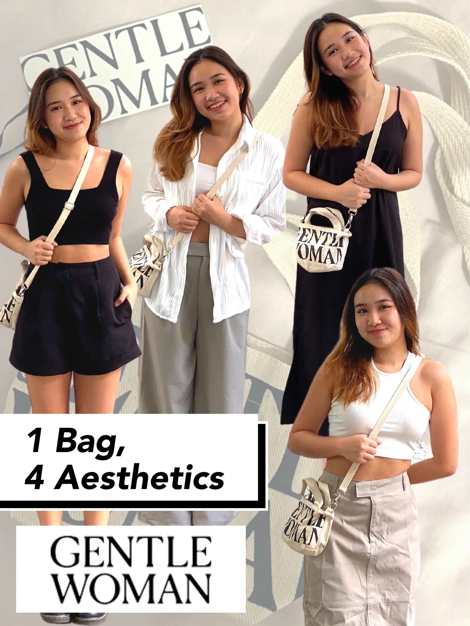 Fashion | Styling my GentleWoman Micro Canvas Bag | Gallery posted by kreistel 🌸🫦 | Lemon8