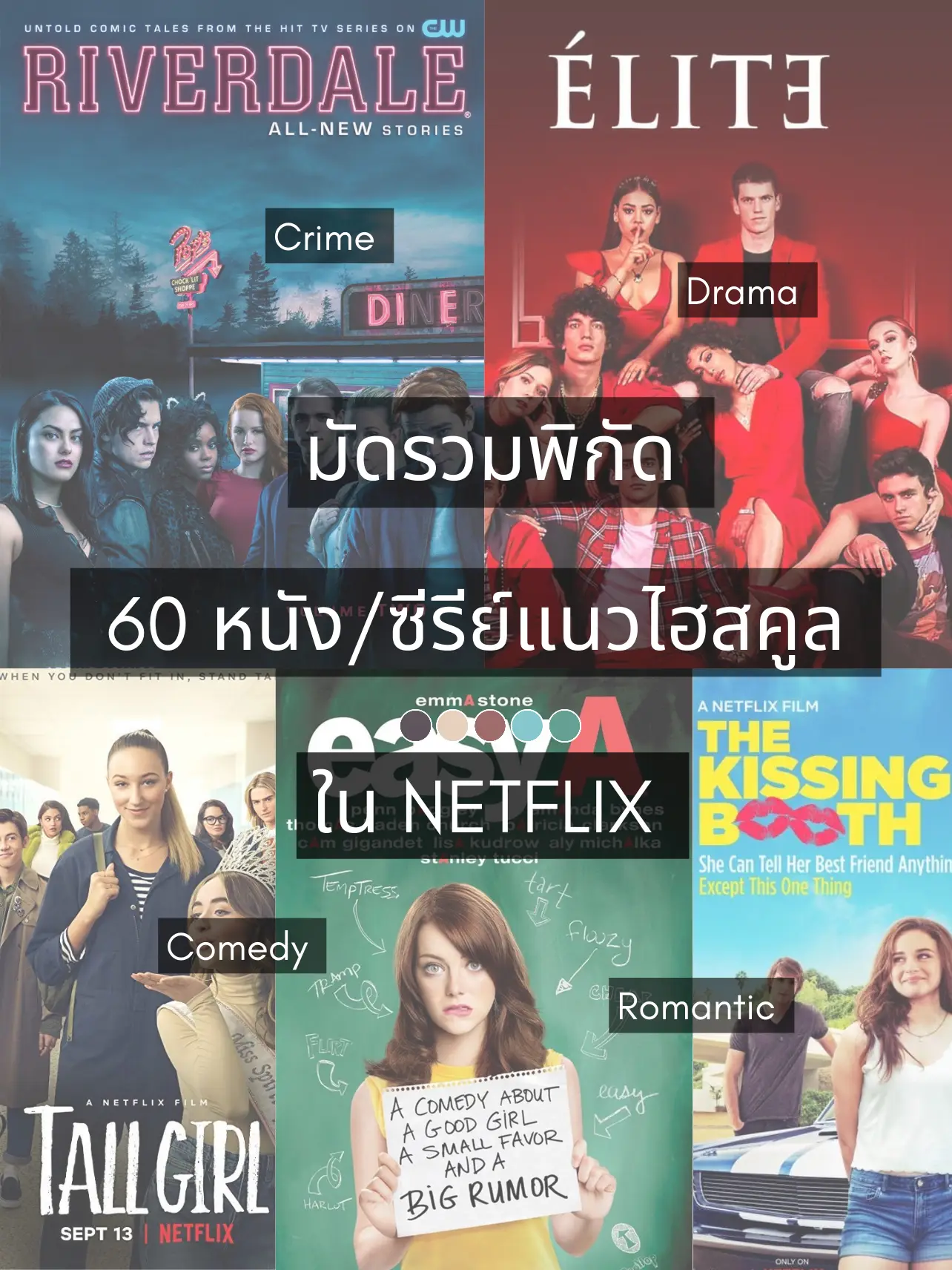 รวมพิกัด 60 หนัง/ซีรีย์ Highschool ใน Netflix | แกลเลอรีที่โพสต์โดย mmadmees | Lemon8