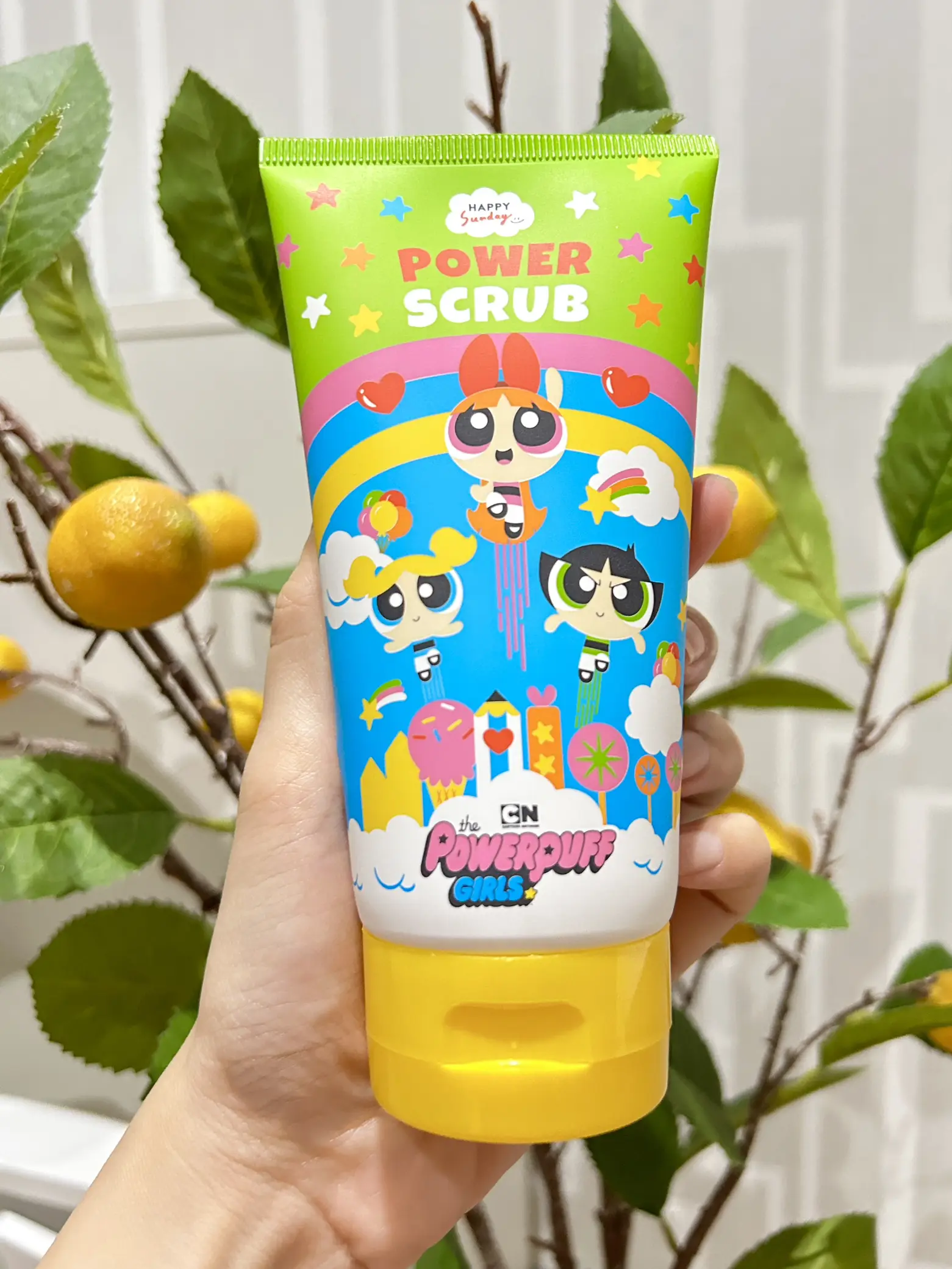 🌈สครับ Happy sunday น่ารักสดใสเว่อร์ | แกลเลอรีที่โพสต์โดย praew_sresh | Lemon8