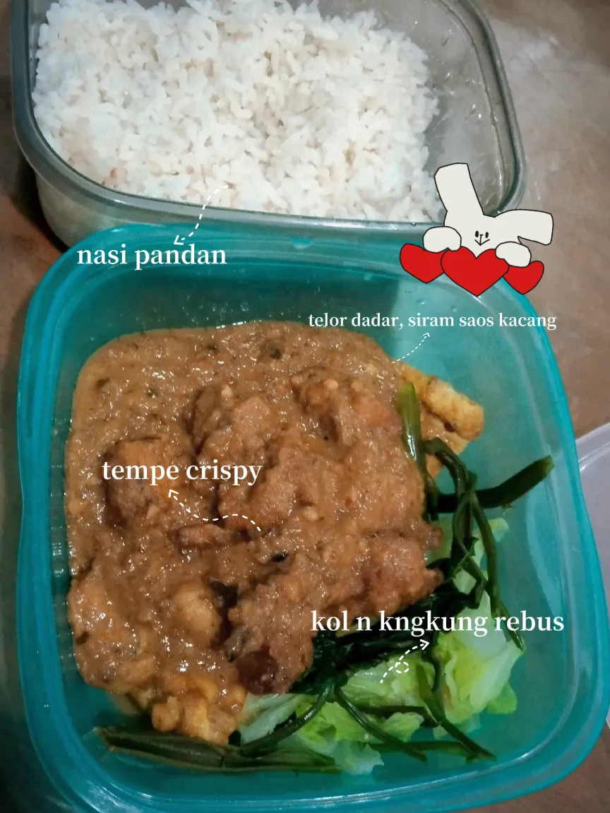 menu bekal siang.. | Galeri diposting oleh mamiika | Lemon8