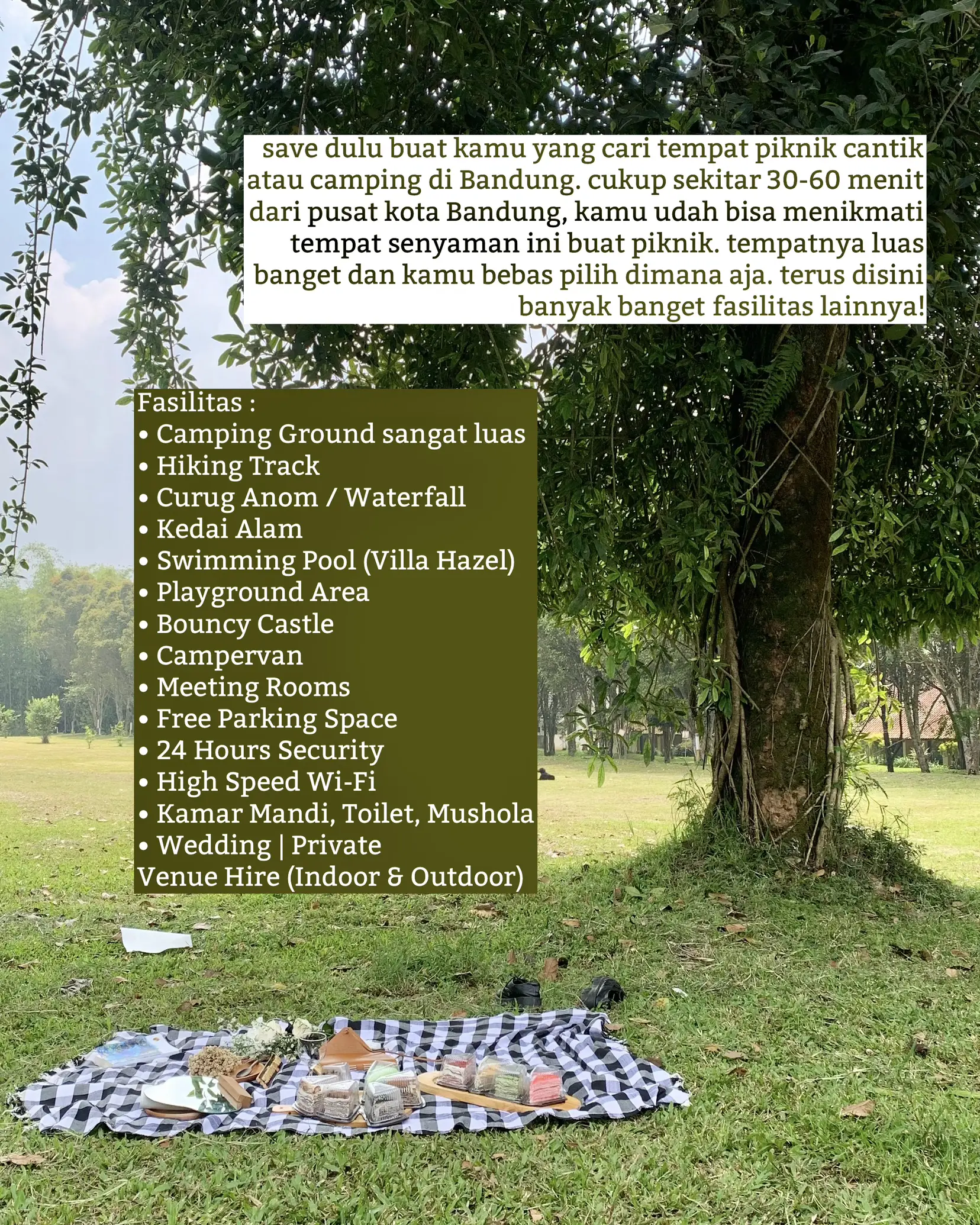 tempat piknik di Bandung 25ribu aja | Galeri disiarkan oleh Amani Hilmi ...