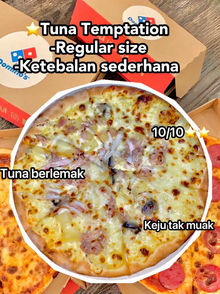 My TOP pick at DOMINO PIZZA | Galeri disiarkan oleh firajamain | Lemon8