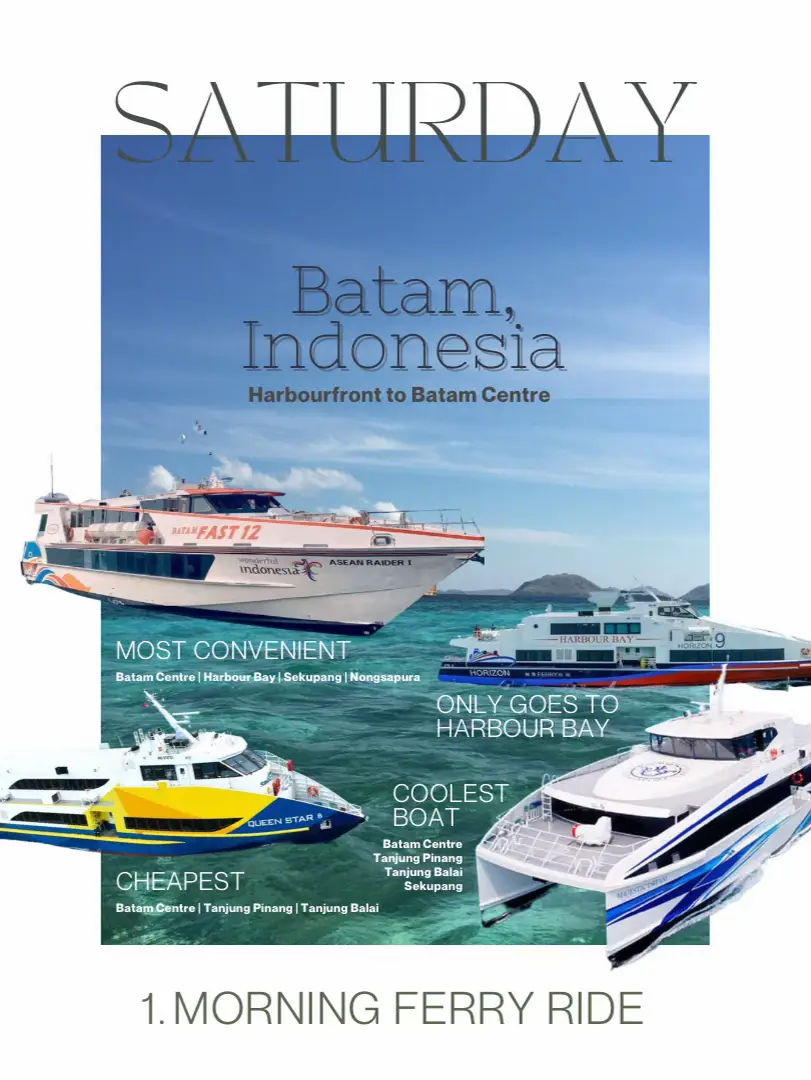 Weekend in Batam Itinerary! Part 1 | Gallery posted by Dawnowlette | Lemon8