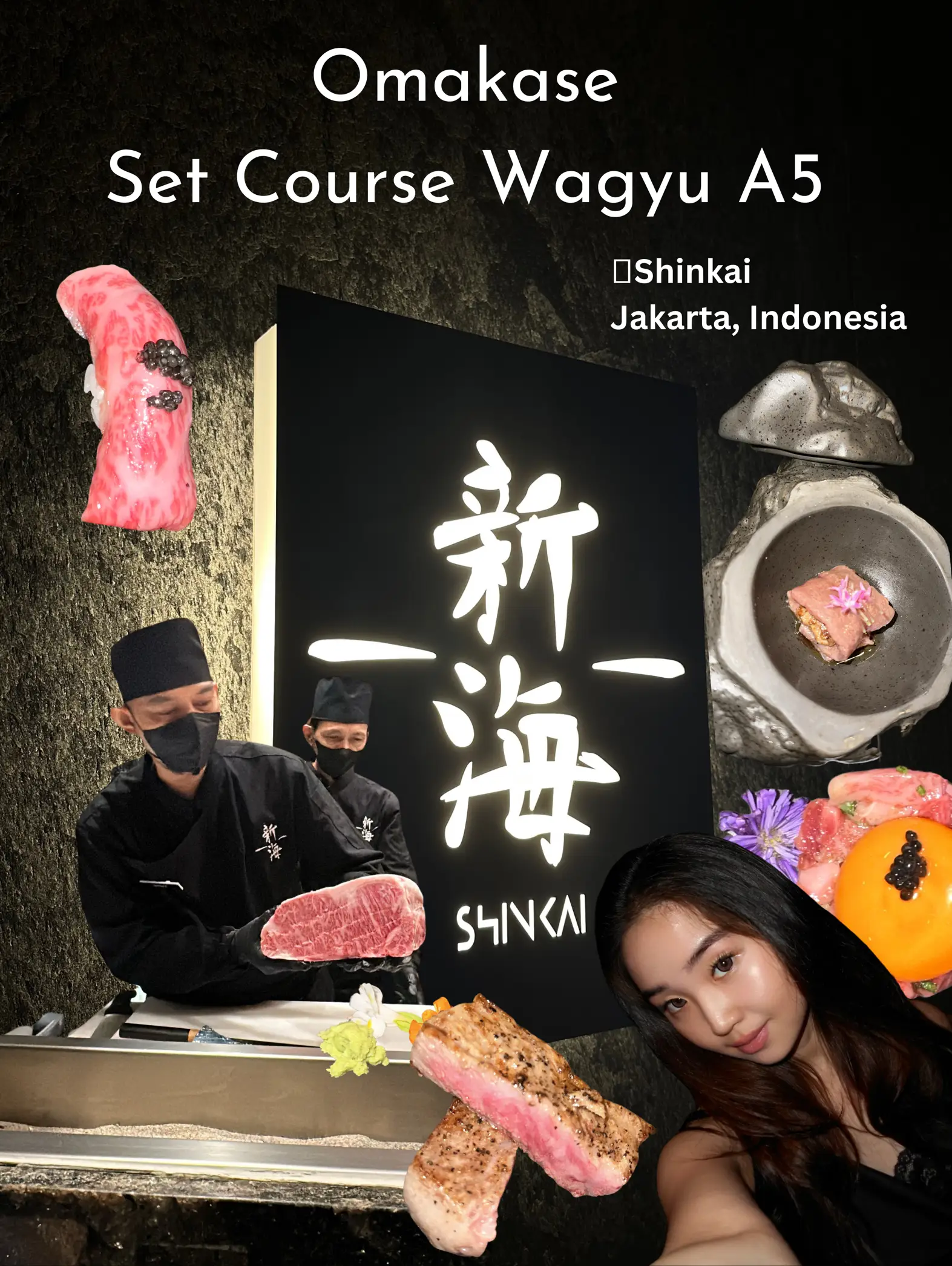 Omakase Terbaru: Set Course Wagyu A5 di Jakarta🥩 | Galeri diposting oleh Audrey Kimberly | Lemon8