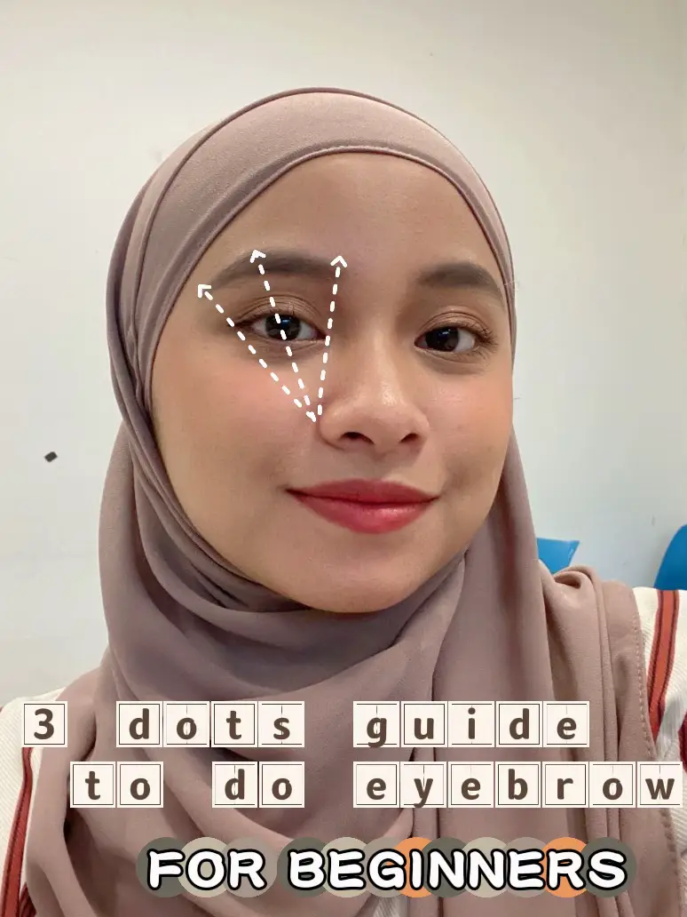 3 dots guide to do eyebrow for beginners | Gallery posted by Iraa | Lemon8