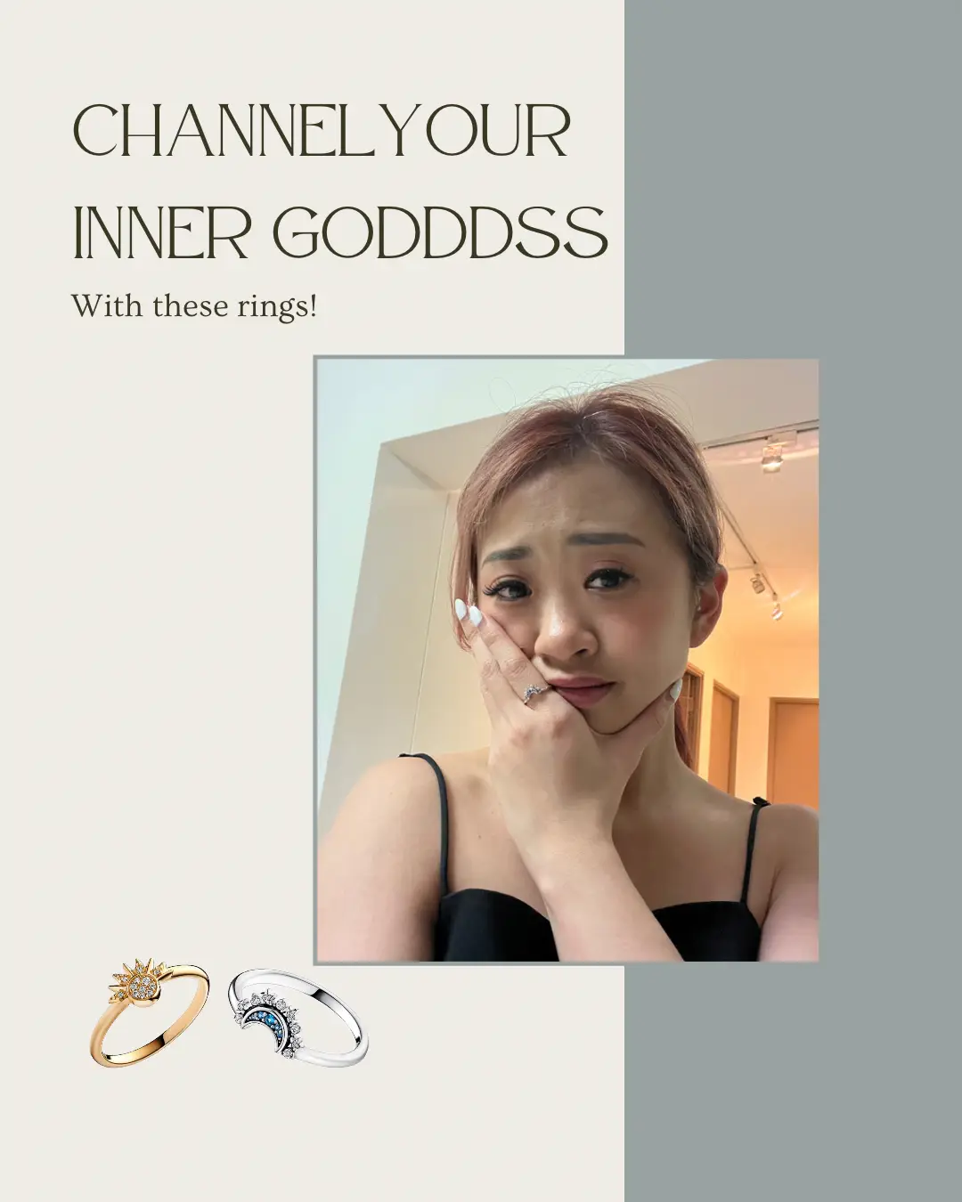 Channel your Sun/Moon goddess w these rings! 💍 | Gallery posted by ...