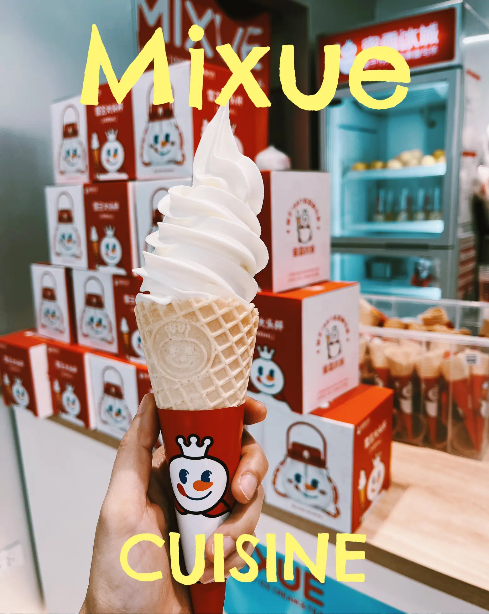 🔴 MIXUE > น่ากินทุกเมนู 🍦 | แกลเลอรีที่โพสต์โดย 🧔🏻‍♀️น้องเหน่อ💐 | Lemon8