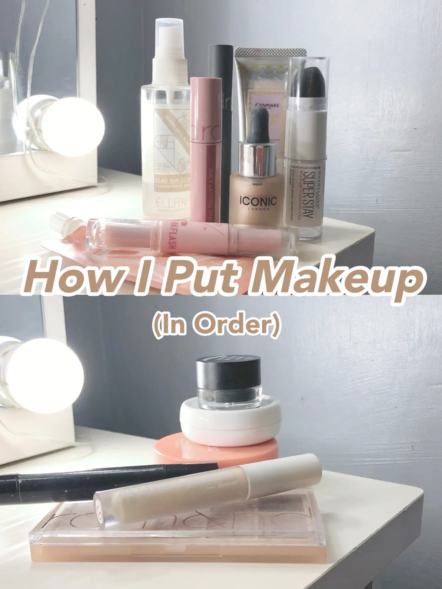 How To Put On Makeup In Order | Saubhaya Makeup