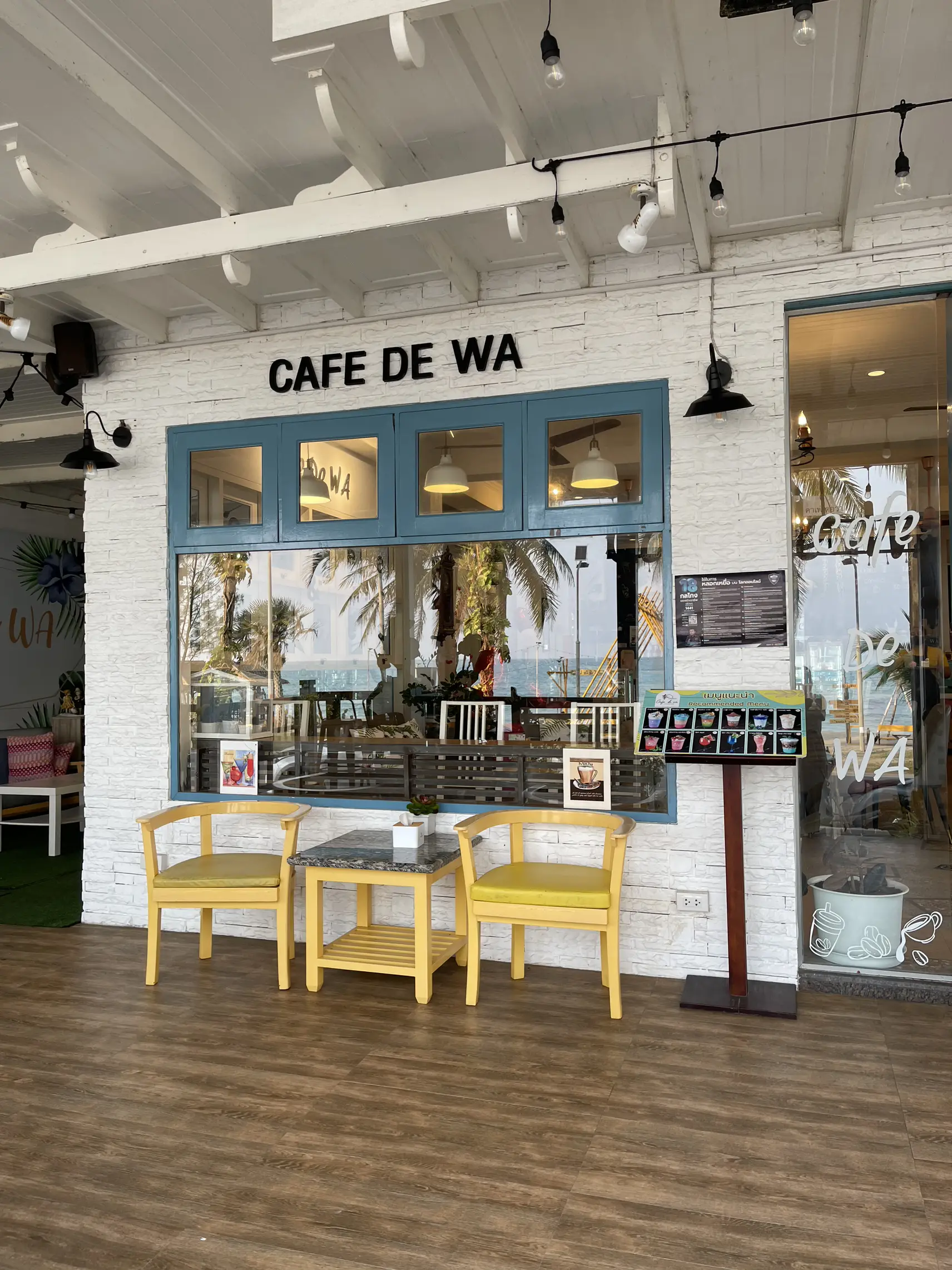 CAFE DE WA - คาเฟ่เดอวา ( บางสะพาน ) ประจวบคีรีขันธ์ 🏝️ | แกลเลอรีที่ ...